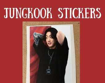 Jungkook Core Stickers - BTS | Vinyl Sticker | Waterproof | KPOP | BTS ...
