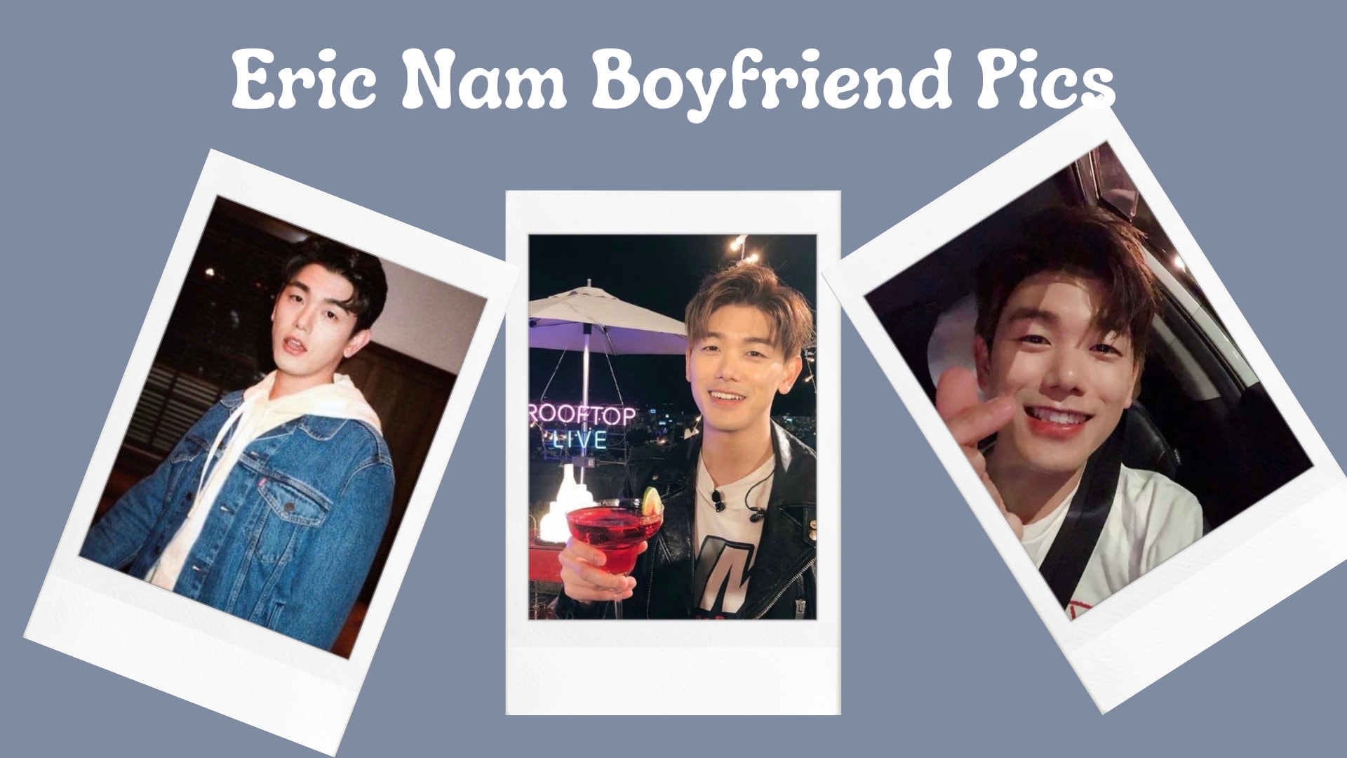 Eric Nam Cute