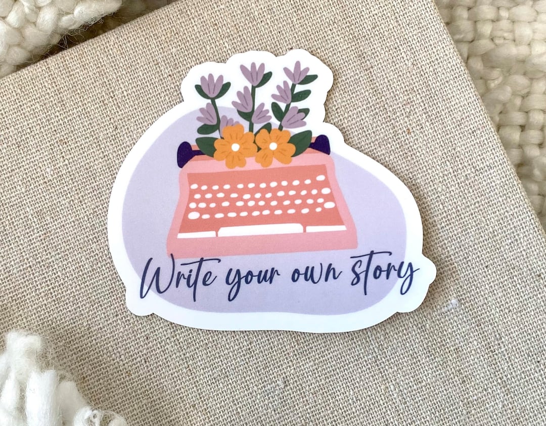 Laptop Decal Motivational Sticker Positive Mental Health Sticker Self ...