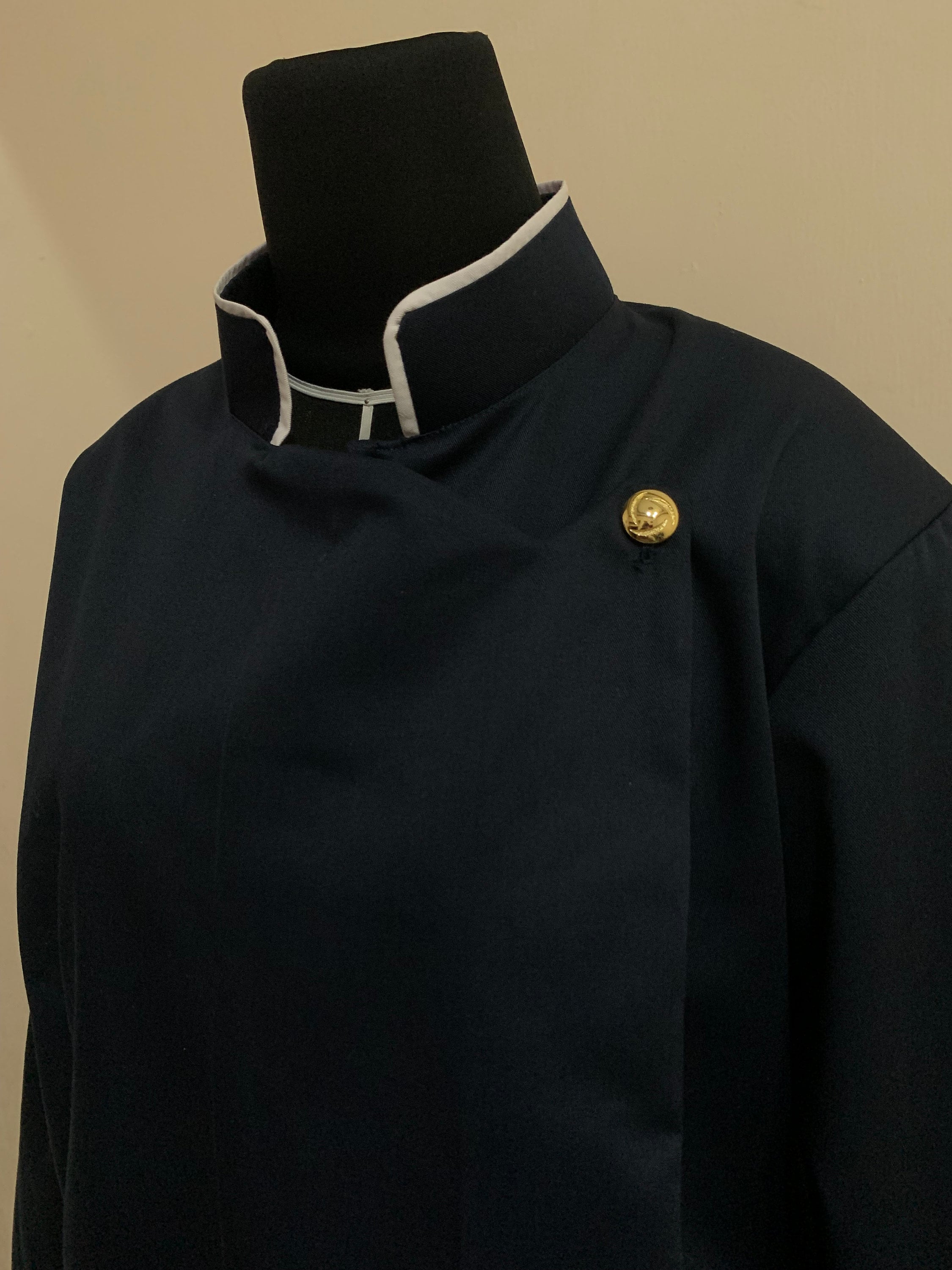 Green Hair Girl Student Gakuran Uniform Japanese Manga - Etsy