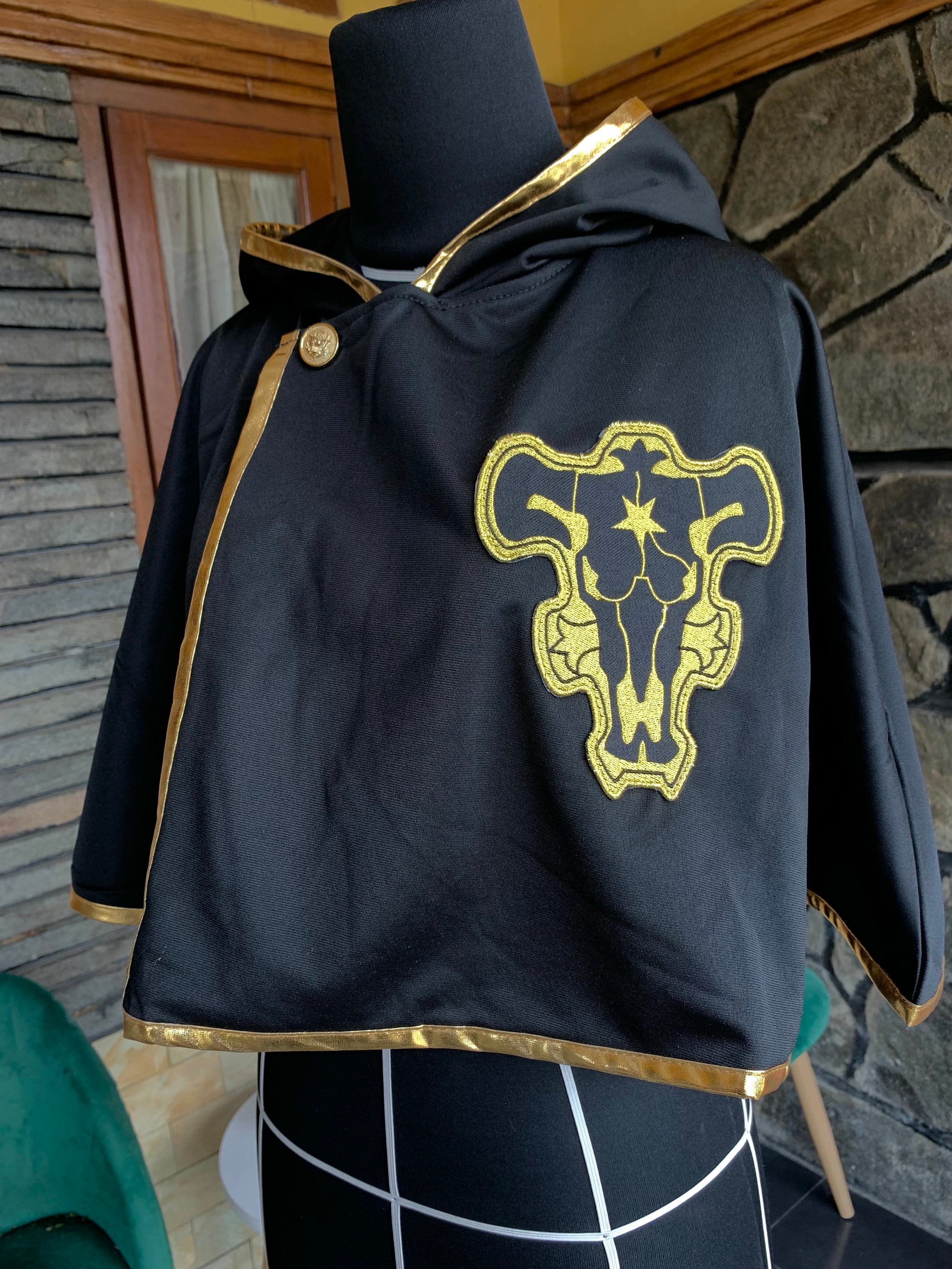 Black Bulls Black Clover Varsity Jacket - Anime Ape - pollackrosen.com