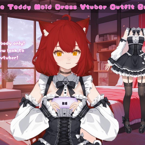 Customizable Vtuber Model by Suiika - Etsy