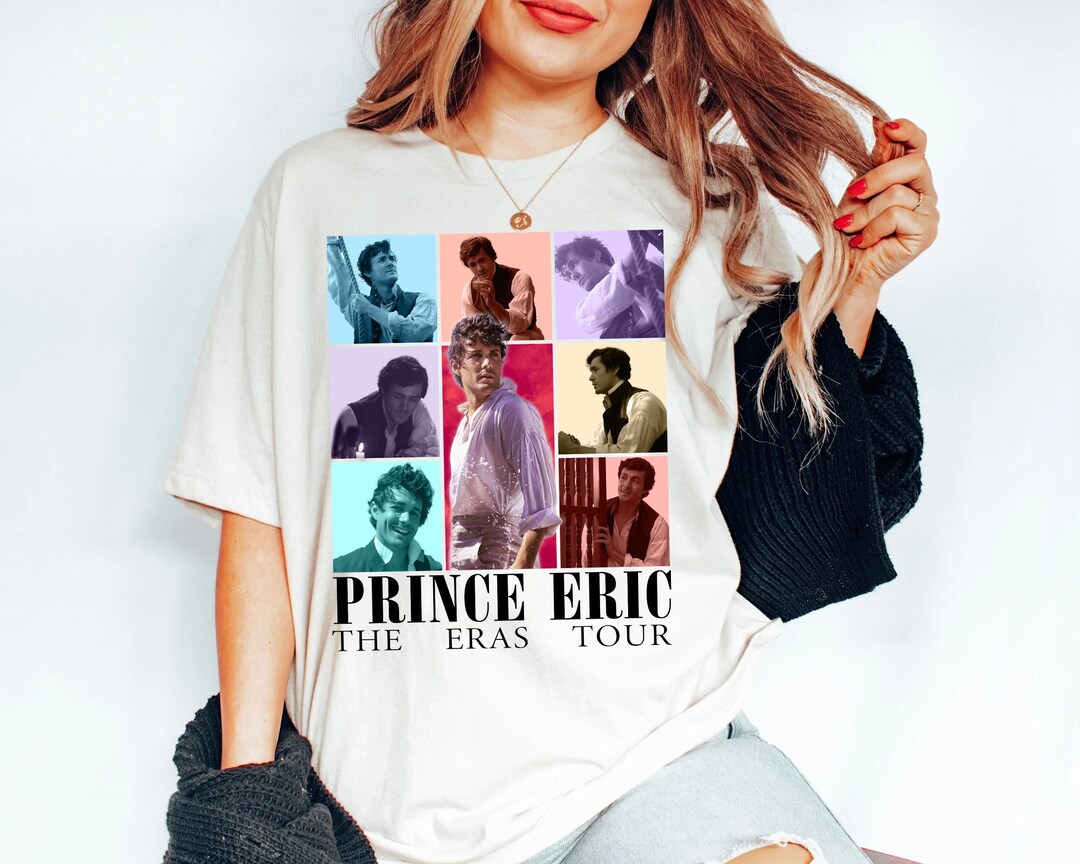 Eras Tour Prince Eric Shirt Prince Eric Jonah Hauer-king - Etsy