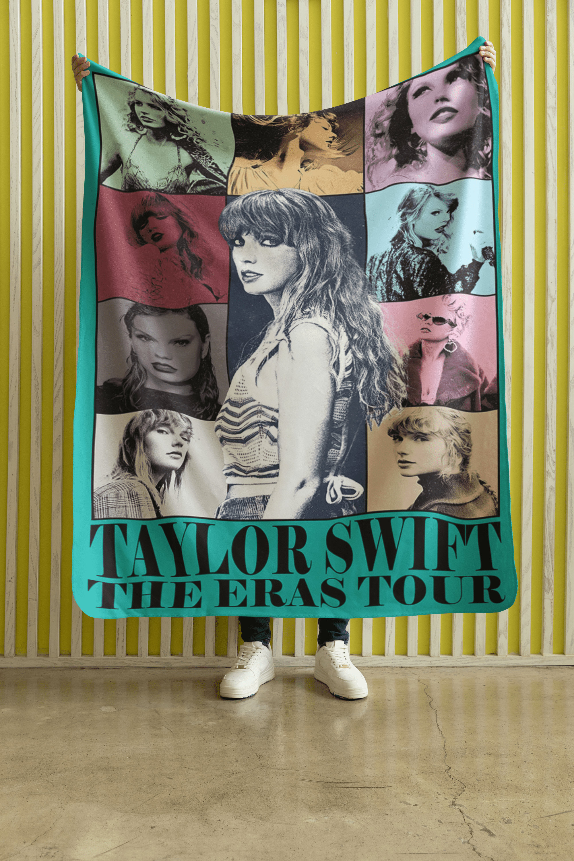 Taylor 2023 Eras Tour Concert Blanket, ERAS Tour Blanket sold by Gaff ...