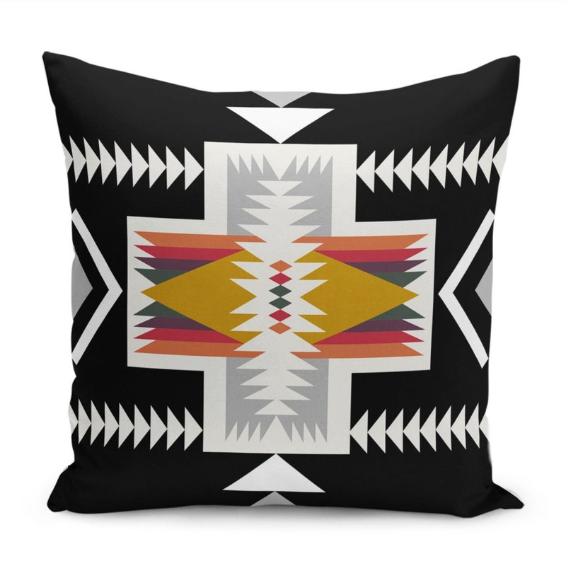 Aztec Pillow Cover - Etsy