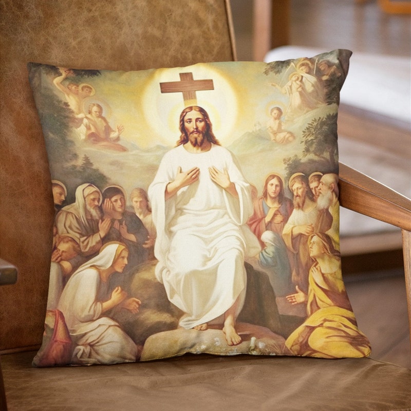 Jesus Pillow - Etsy