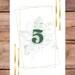 1-5 Numbers, Printable Number Signs, Table Numbers, Item Numbers ...