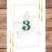 1-5 Numbers, Printable Number Signs, Table Numbers, Item Numbers ...