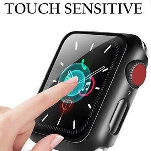 Apple Watch Overall Protective Hard Case With Glass Screen Protector ...
