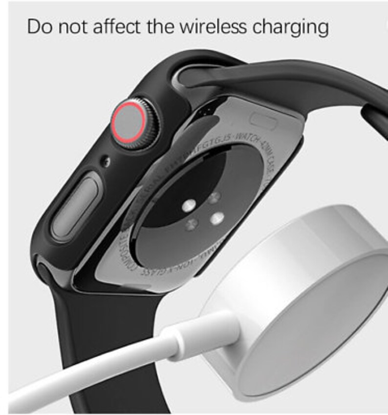 Apple Watch Overall Protective Hard Case With Glass Screen Protector ...