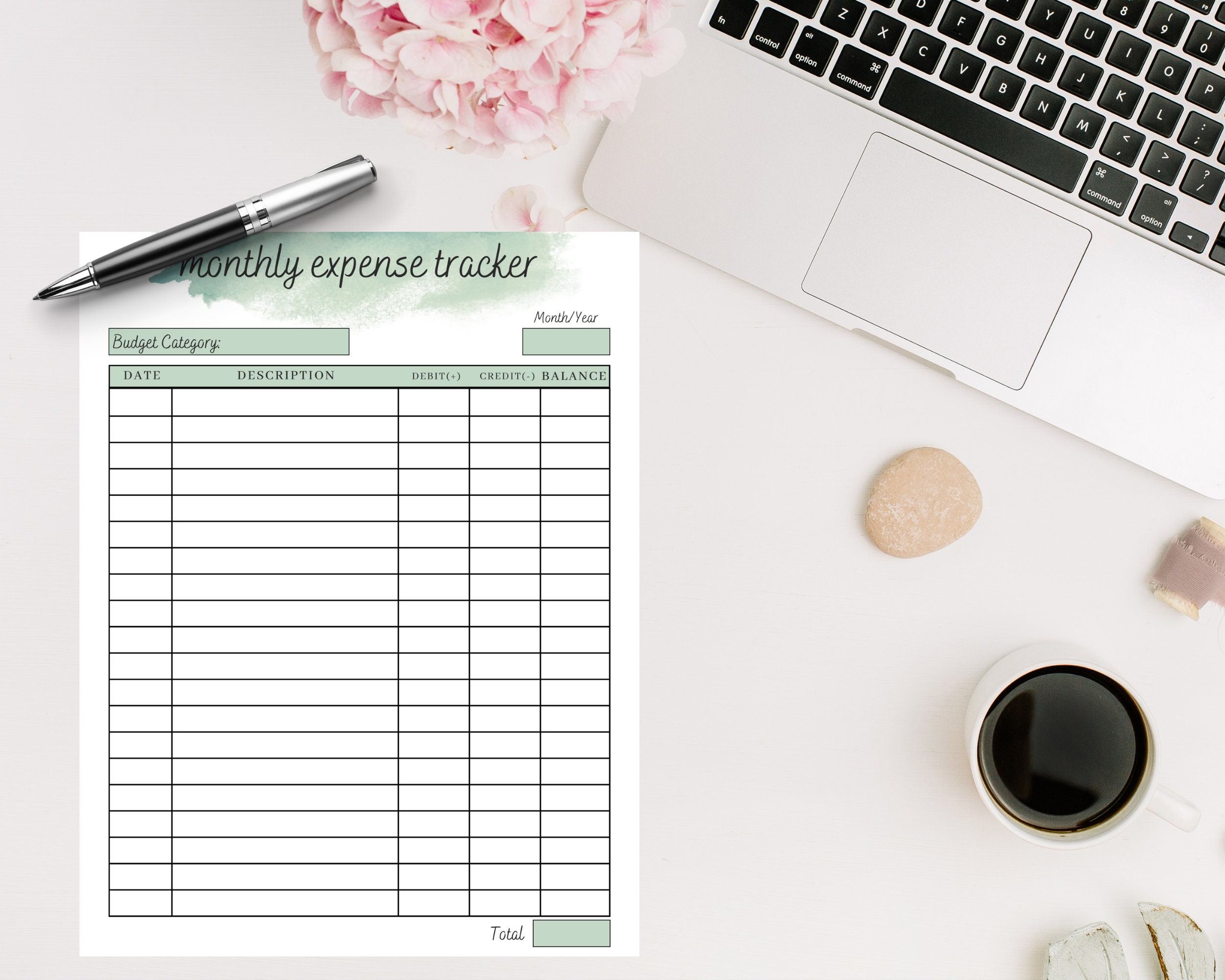 Expense Tracker Printable, Spending Tracker, Spending Log, Purchase ...