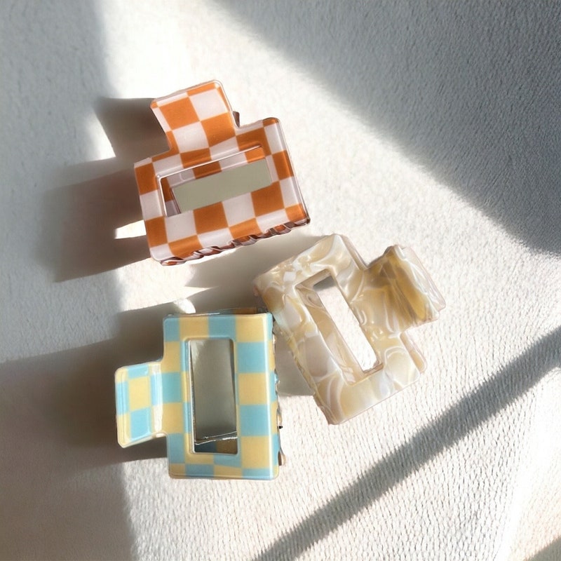 Acetate Hair Clip - Etsy