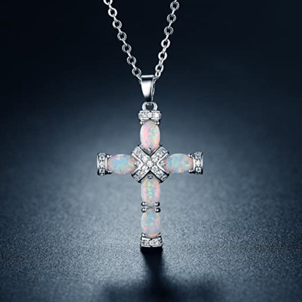 Opal Cross - Etsy
