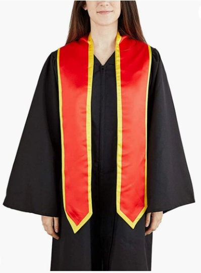 USMC Themed Graduate Stole - Etsy
