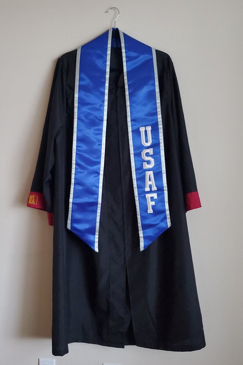 U.S. Air Force Themed Graduate Stoles - Etsy