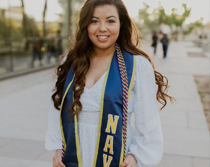 U.S Navy Graduation Stole - Etsy