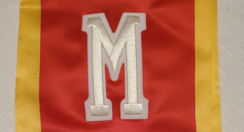 USMC Themed Graduate Stole - Etsy