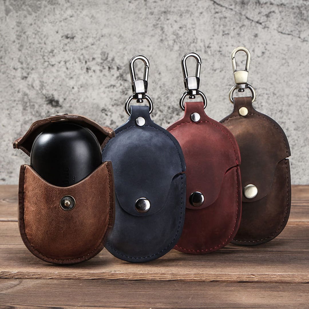 Leather Personalized Galaxy Buds Case, Customized SAMSUNG Galaxy Buds ...