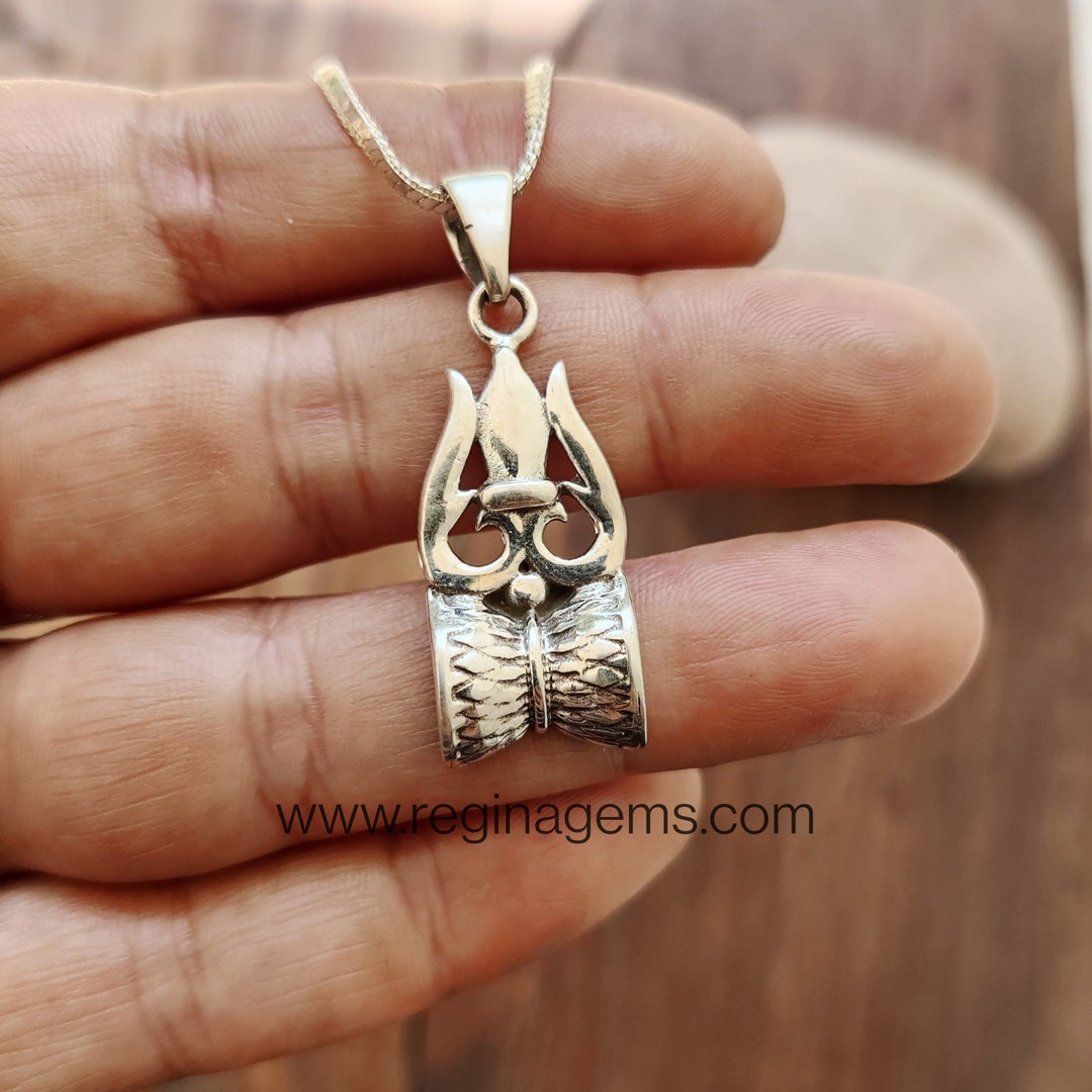 Lord Shiva Trishul Pendant, Hindu Idol Lord Shiva, Unisex Gifting ...