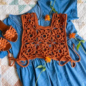 Ruth Vest - Crochet Pattern - Etsy