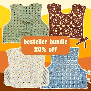 BESTSELLER Crochet Pattern Bundle 20% Off - Etsy