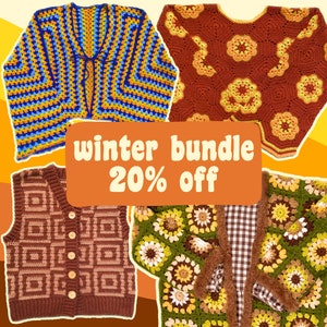 WINTER Crochet Pattern BUNDLE 20% Off - Etsy