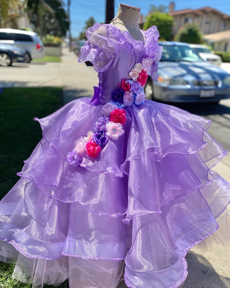 Isabella Inspired Dress Encanto Cosplay Isabela Madrigal - Etsy