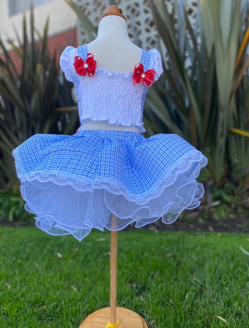 Dorothy Pageant Dress Tutu Dress Tutu Costume Wizard of OZ - Etsy