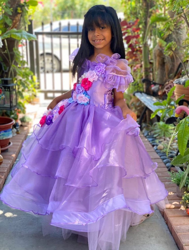 Isabella Inspired Dress Encanto Cosplay Isabela Madrigal - Etsy