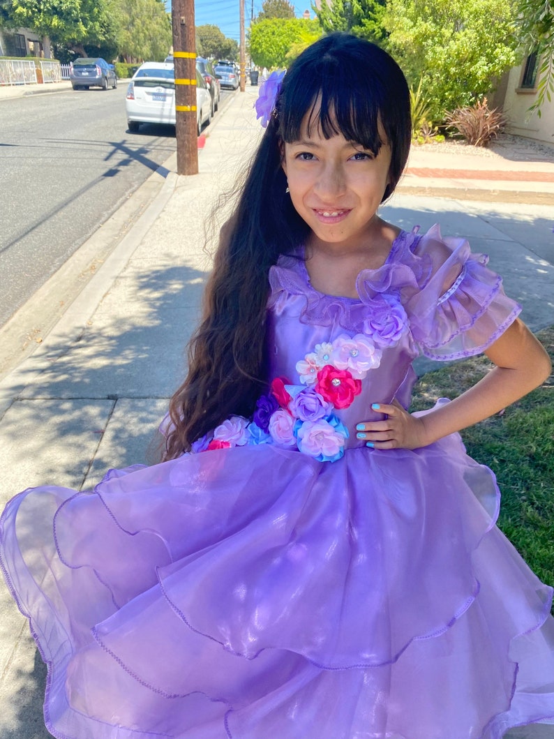 Isabella Inspired Dress Encanto Cosplay Isabela Madrigal - Etsy