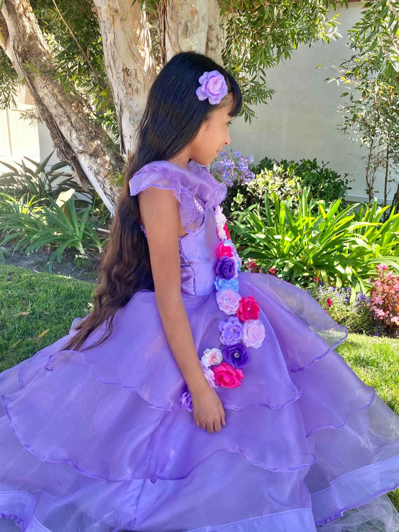 Isabella Inspired Dress Encanto Cosplay Isabela Madrigal - Etsy
