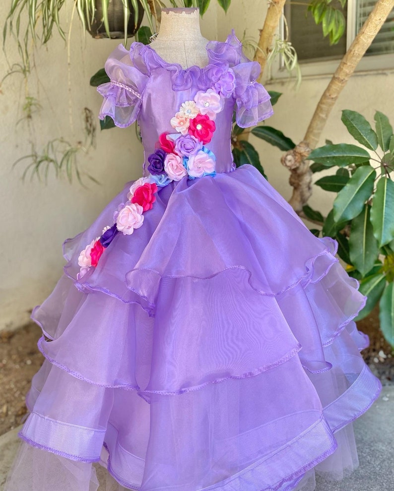 Isabella Inspired Dress Encanto Cosplay Isabela Madrigal - Etsy