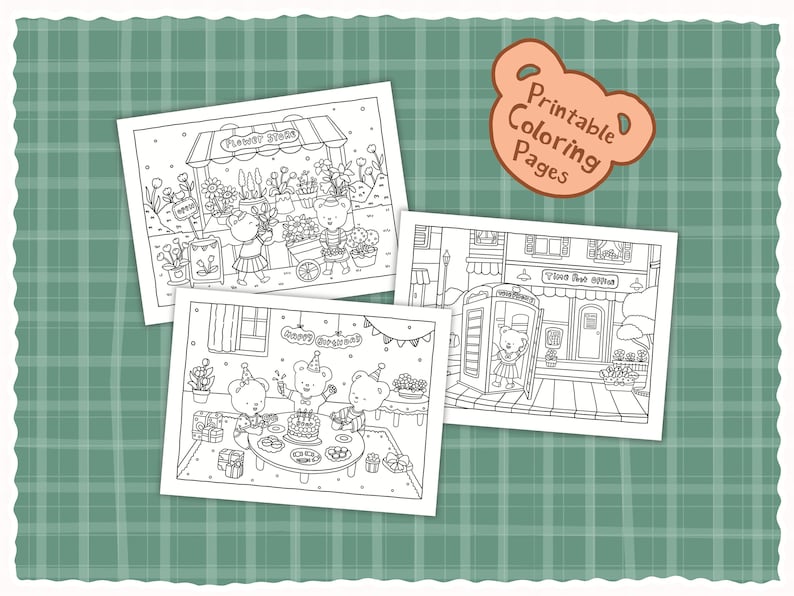 Super Cute Coloring Book Series for Adults and Teens | Toffee Friends ...