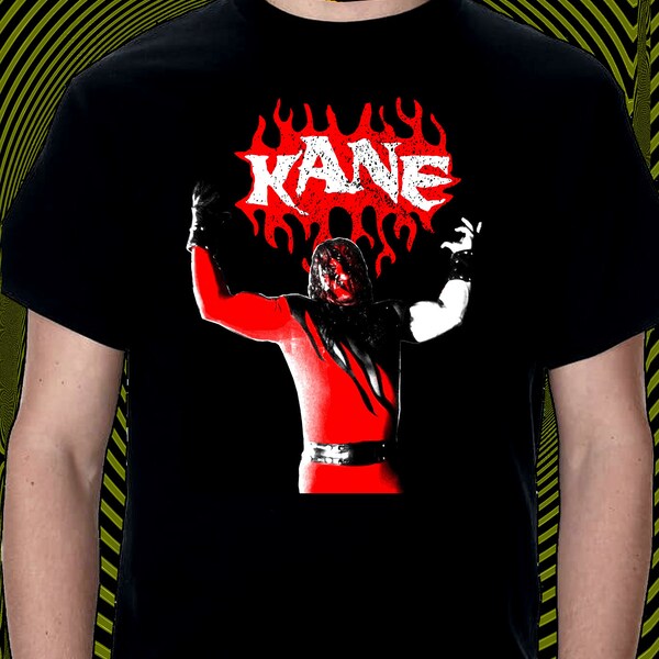 Vintage Kane Wwf Shirt - Etsy