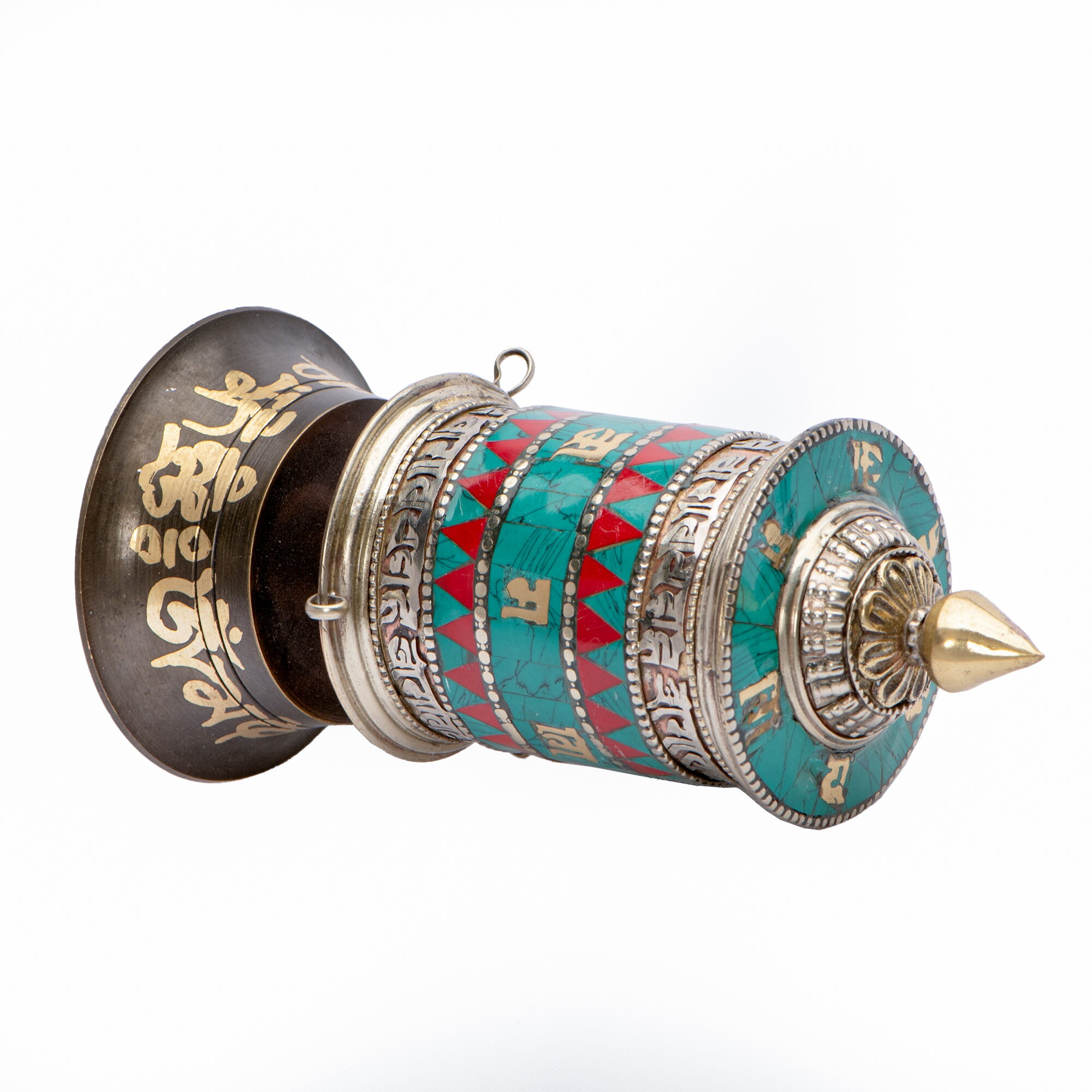 Tibetan Buddhist 6 Om Mane Padme Hum Prayer Wheel - Etsy