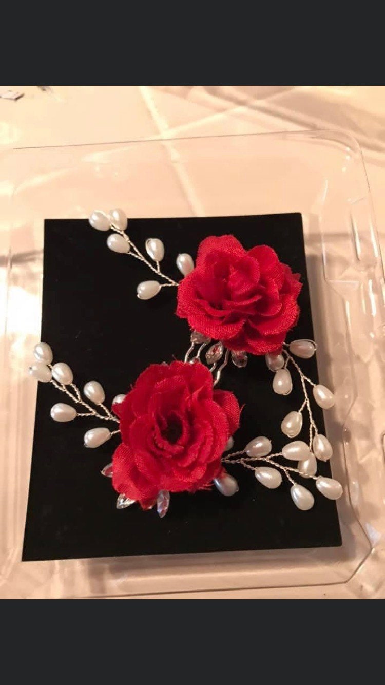 Floral Corsage Arm Bands,rings,hair Combs, Bouts for Prom Homecoming ...