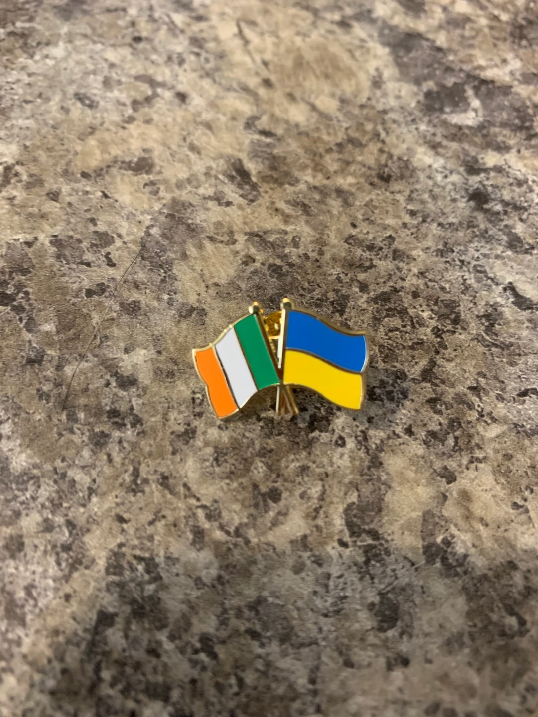 Ireland-ukraine Crossed Flags - Etsy