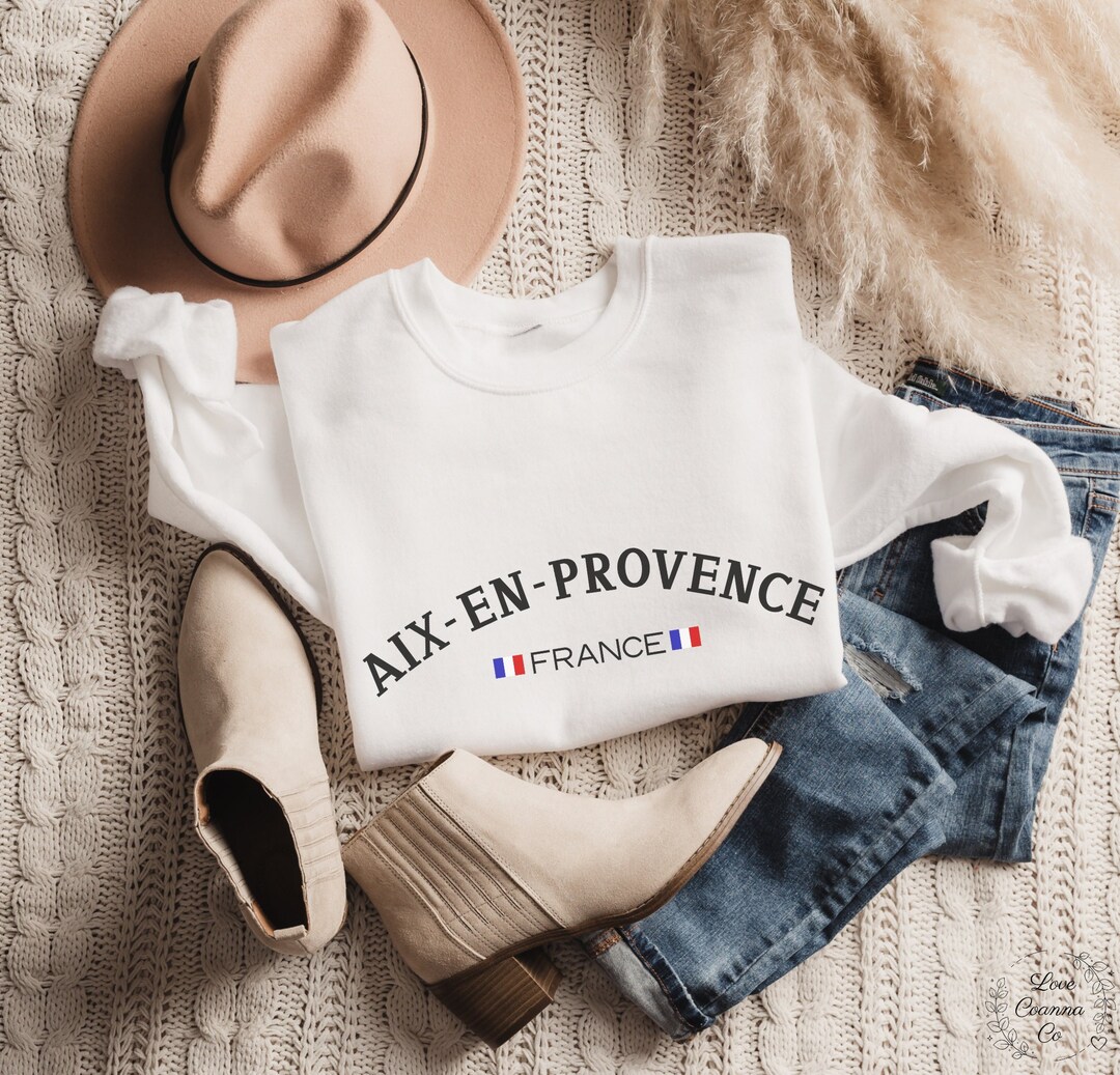 Aix-en-provence France Sweatshirt Gift for Travel Lover, Womens Stylish ...