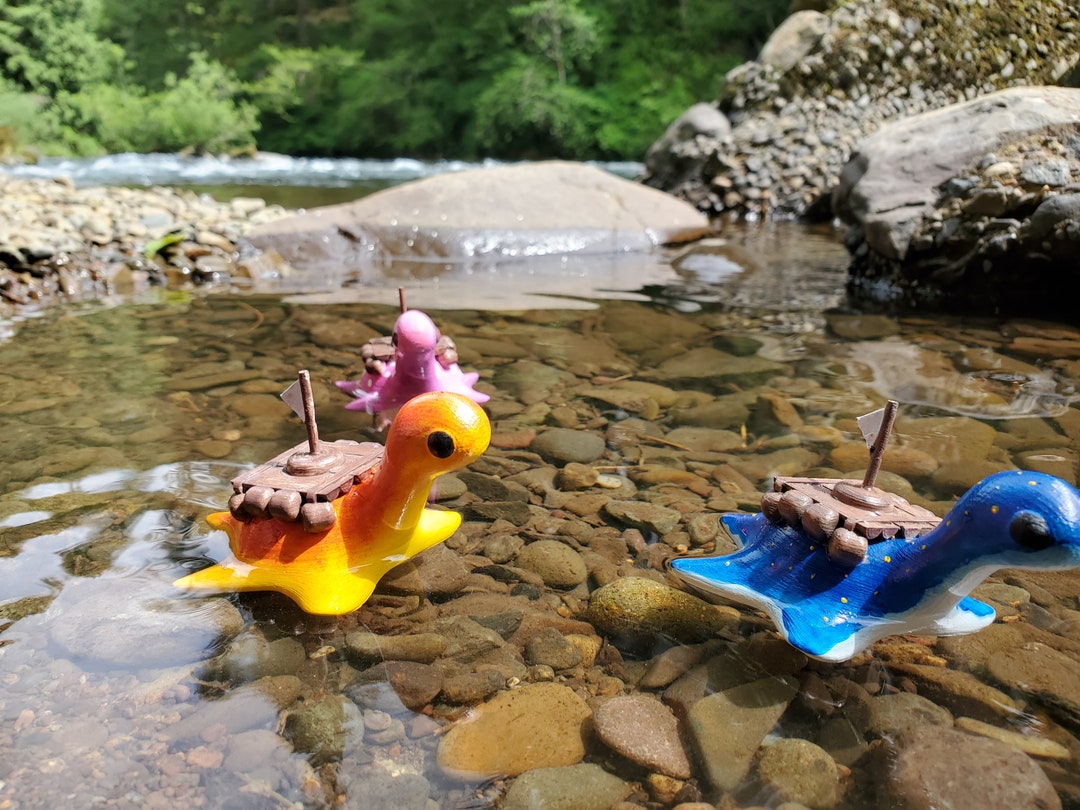 Floating Nessy Miniature - Perfect for Pool, Bath and Beach Adventures ...