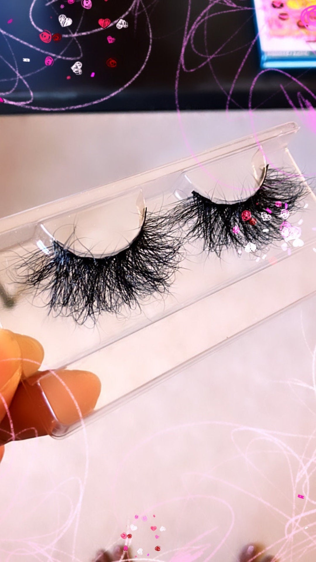 Full Glam Super Fluffy Durable Adjustable Reusable Soft and Thick Strip ...