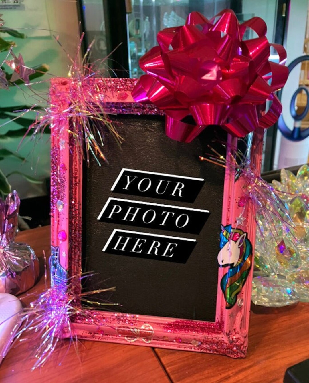 Handmade Maximalist Pink Picture Photo Tabletop Barbie Frame - Etsy
