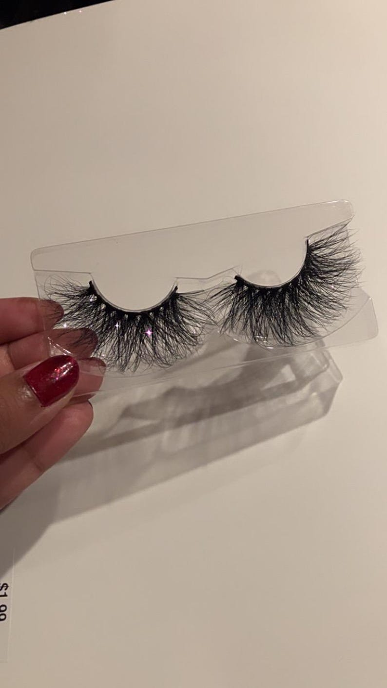 Big Bold Fluffy and Soft Lashes Super Soft Reusable Thick Band Eyelash ...