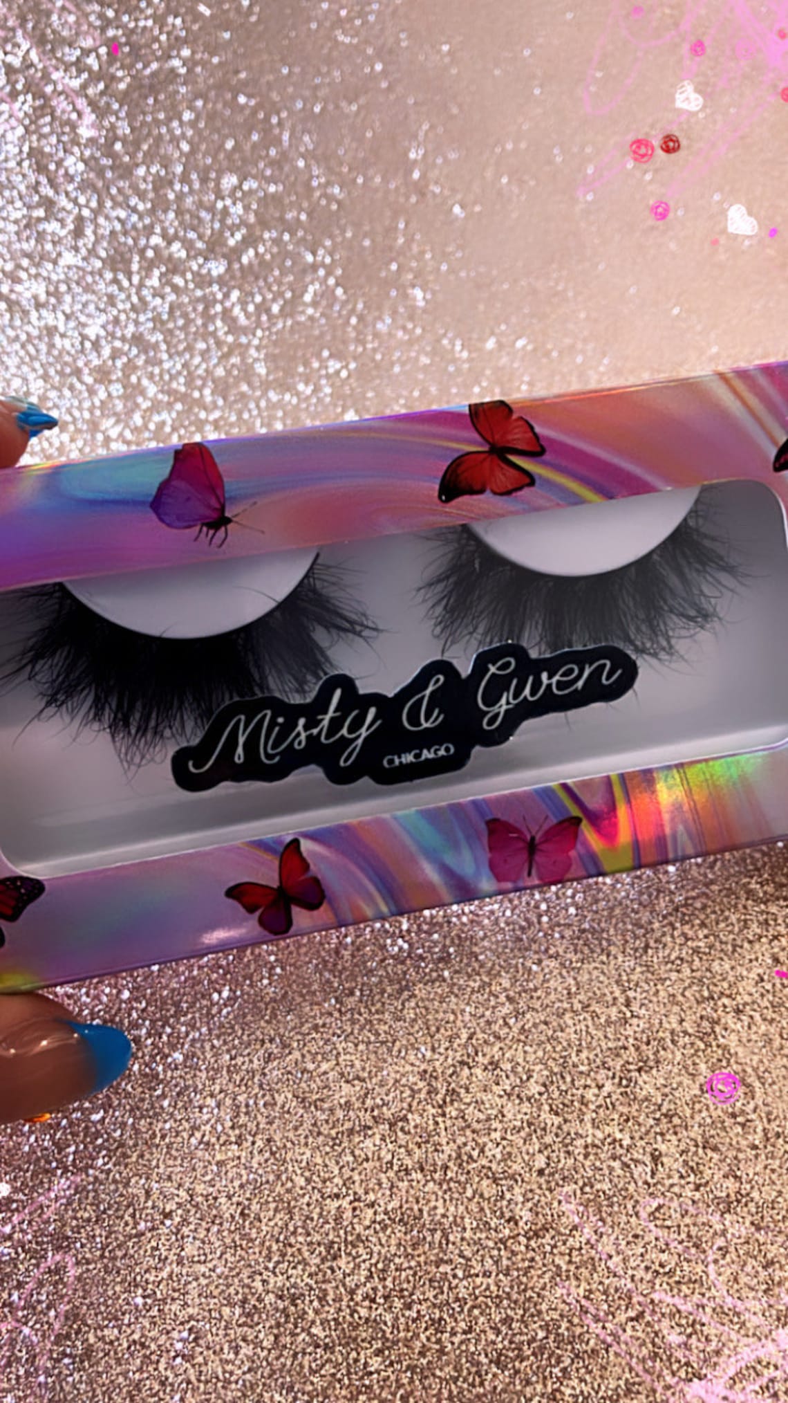 Super Fluffy Soft Bold Baddie Eyelash Extensions in Thick Faux Mink Big ...