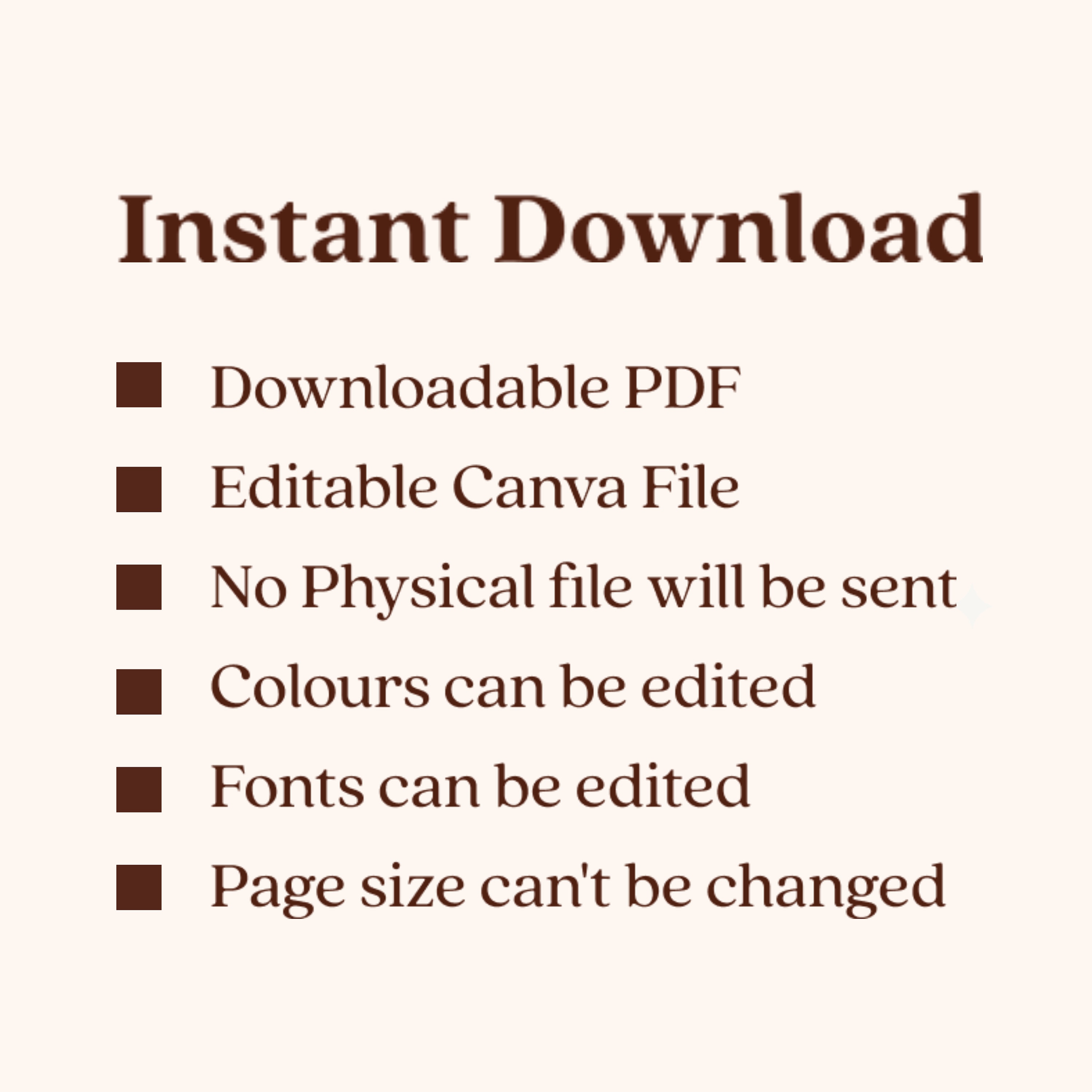 Boho Cocktail Recipe Bar Card Template Signs Downloadable Editable ...