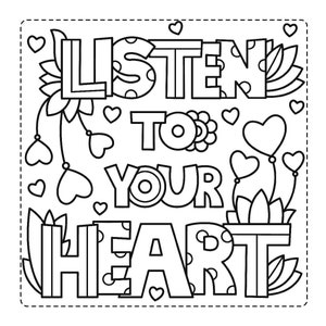 Inspirational Coloring Pages for Kids, Summer Fun (printable) - Etsy