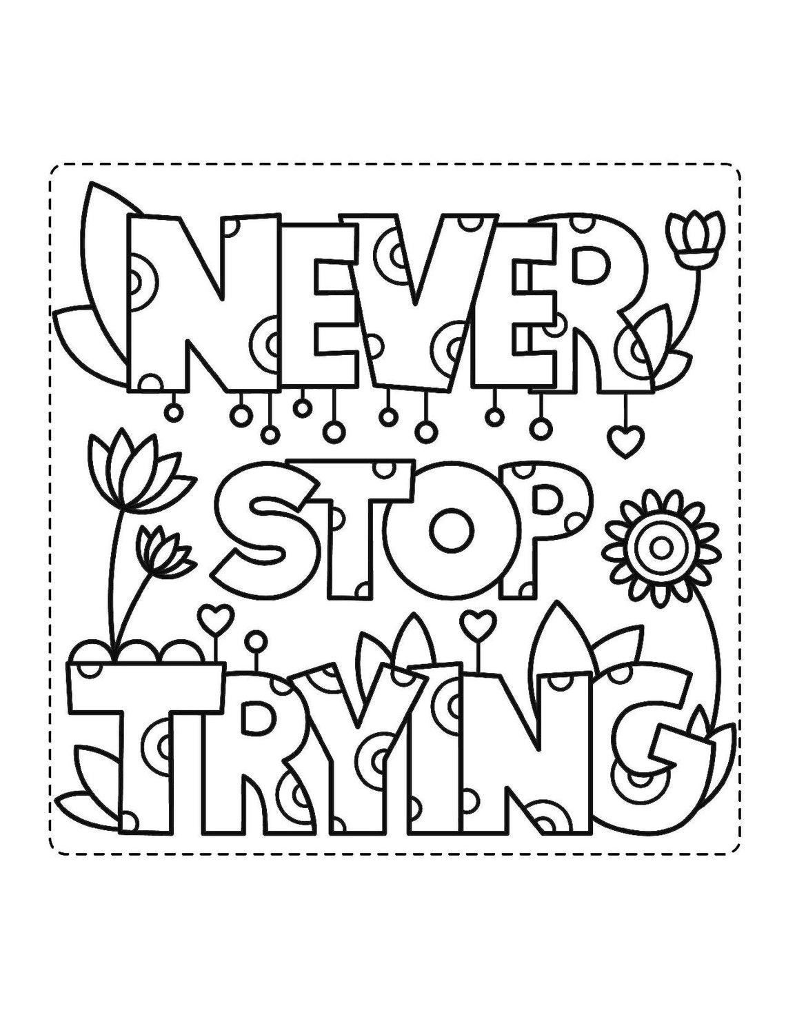20 Inspirational Coloring Pages Sheets for Toddlers Kids PRINTABLE ...