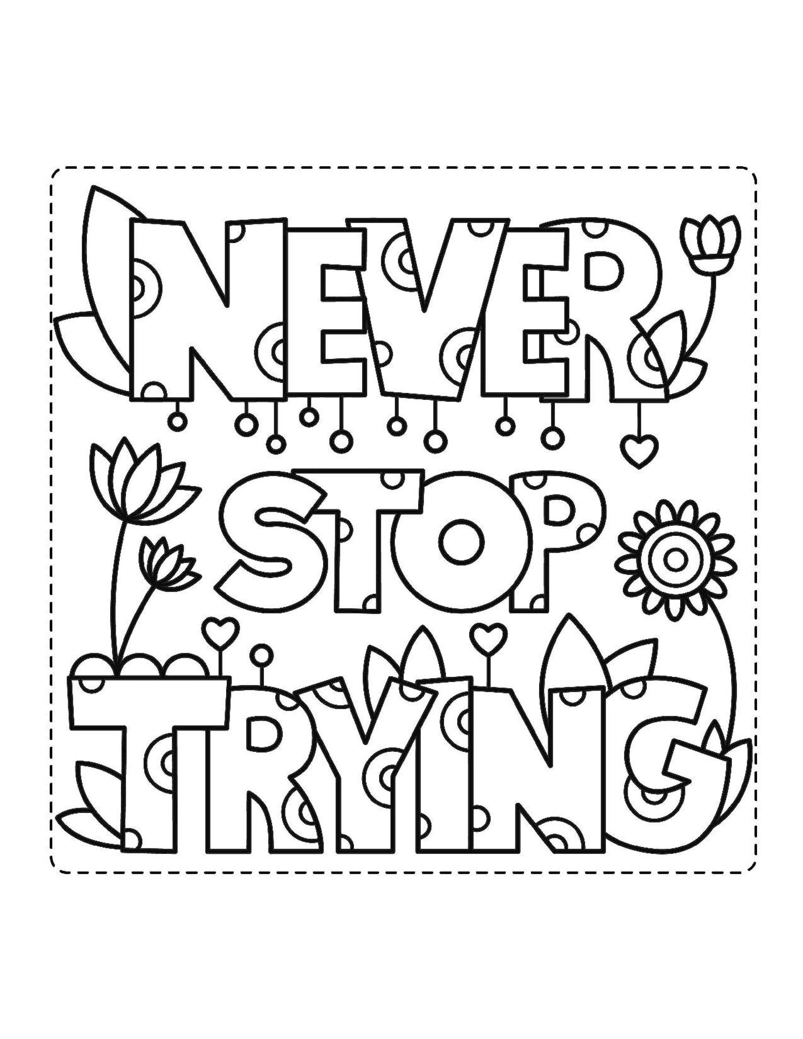 20 Inspirational Coloring Pages Sheets for Toddlers Kids PRINTABLE ...