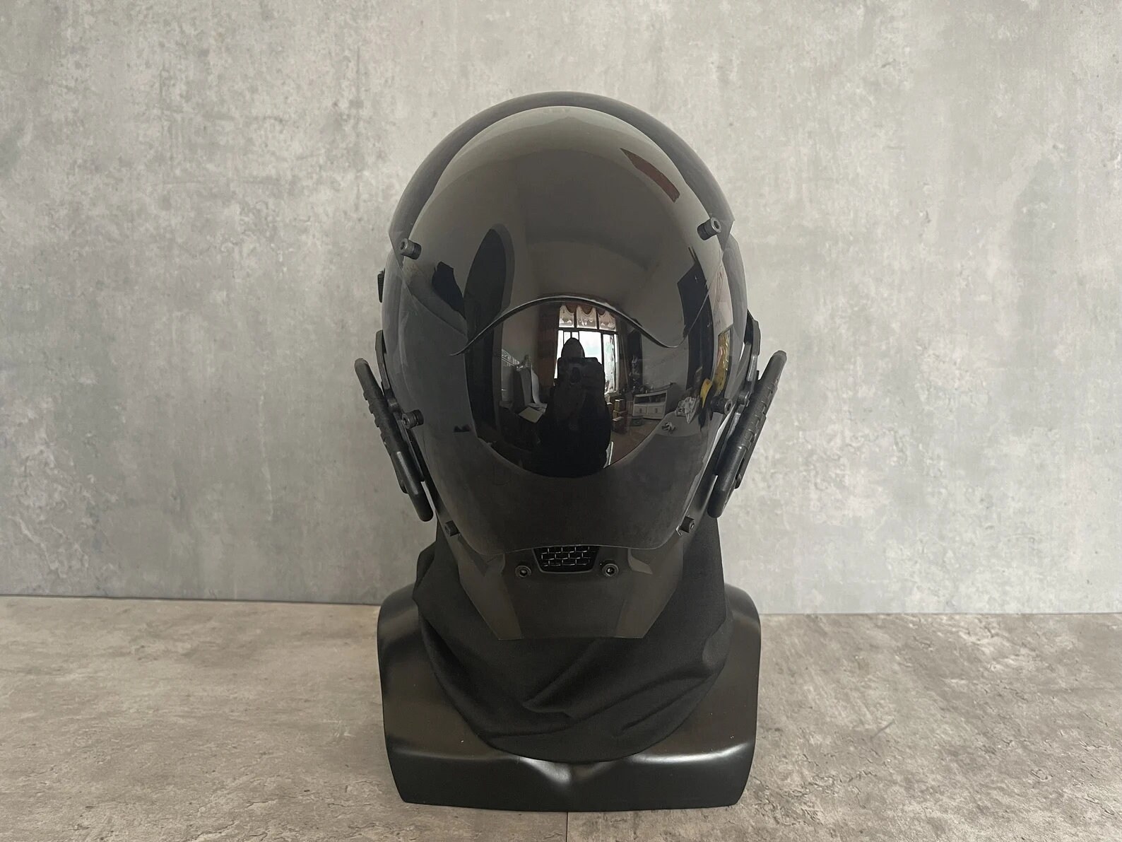 Máscara Cyberpunk cosplay casco funcional de viento / dj DJ - Etsy México