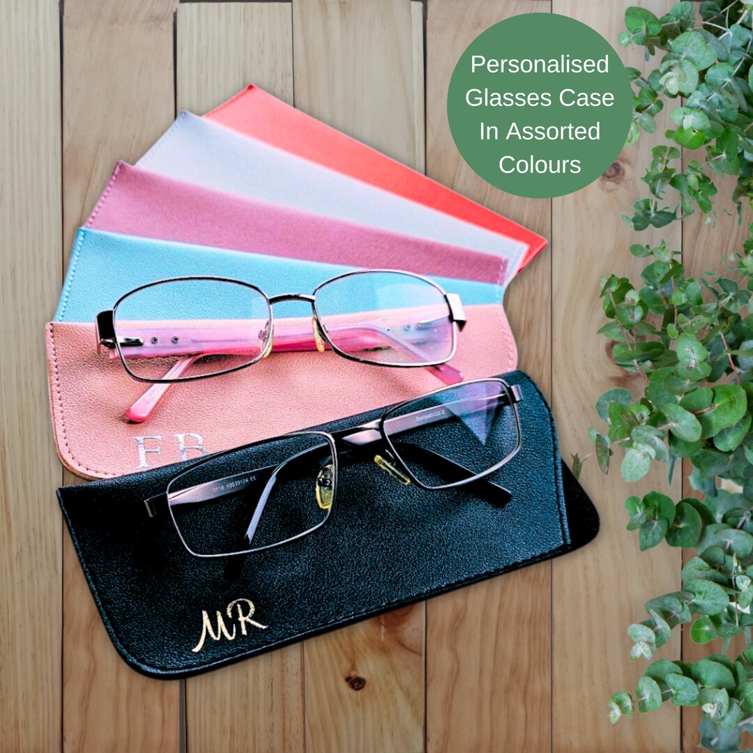 Personalised Glasses Case Glasses Pouch Glasses Holder Personalised ...