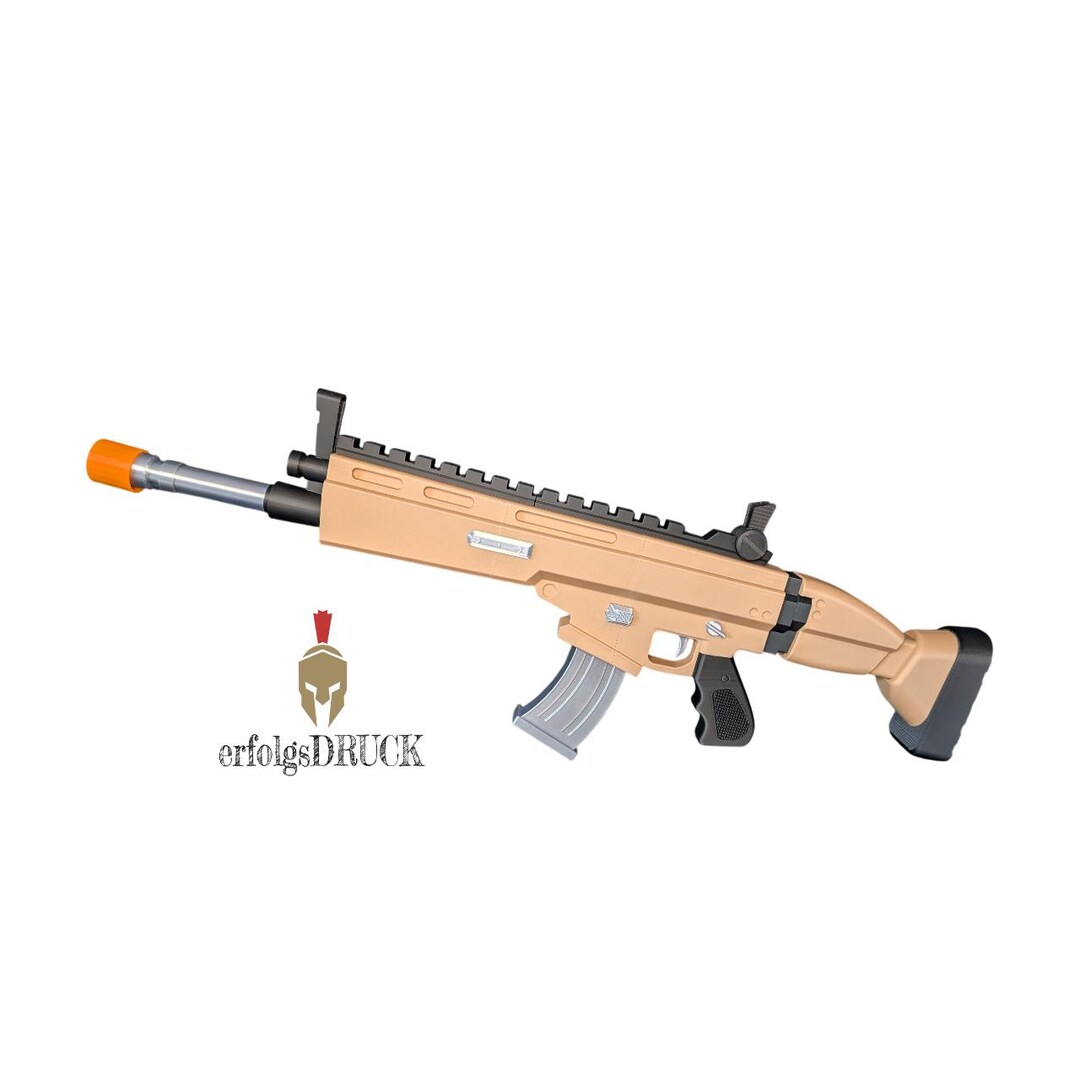 FN Scar Assault Rifle Suitable for Cosplay 3D Printing Replica 3D Print ...